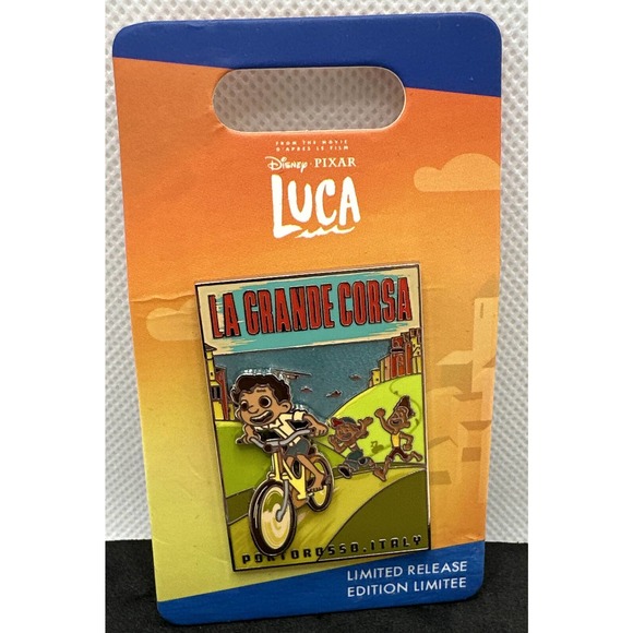 Disney | Toys | 22 Disney Limited Release Luca La Grande Corsa Movie ...